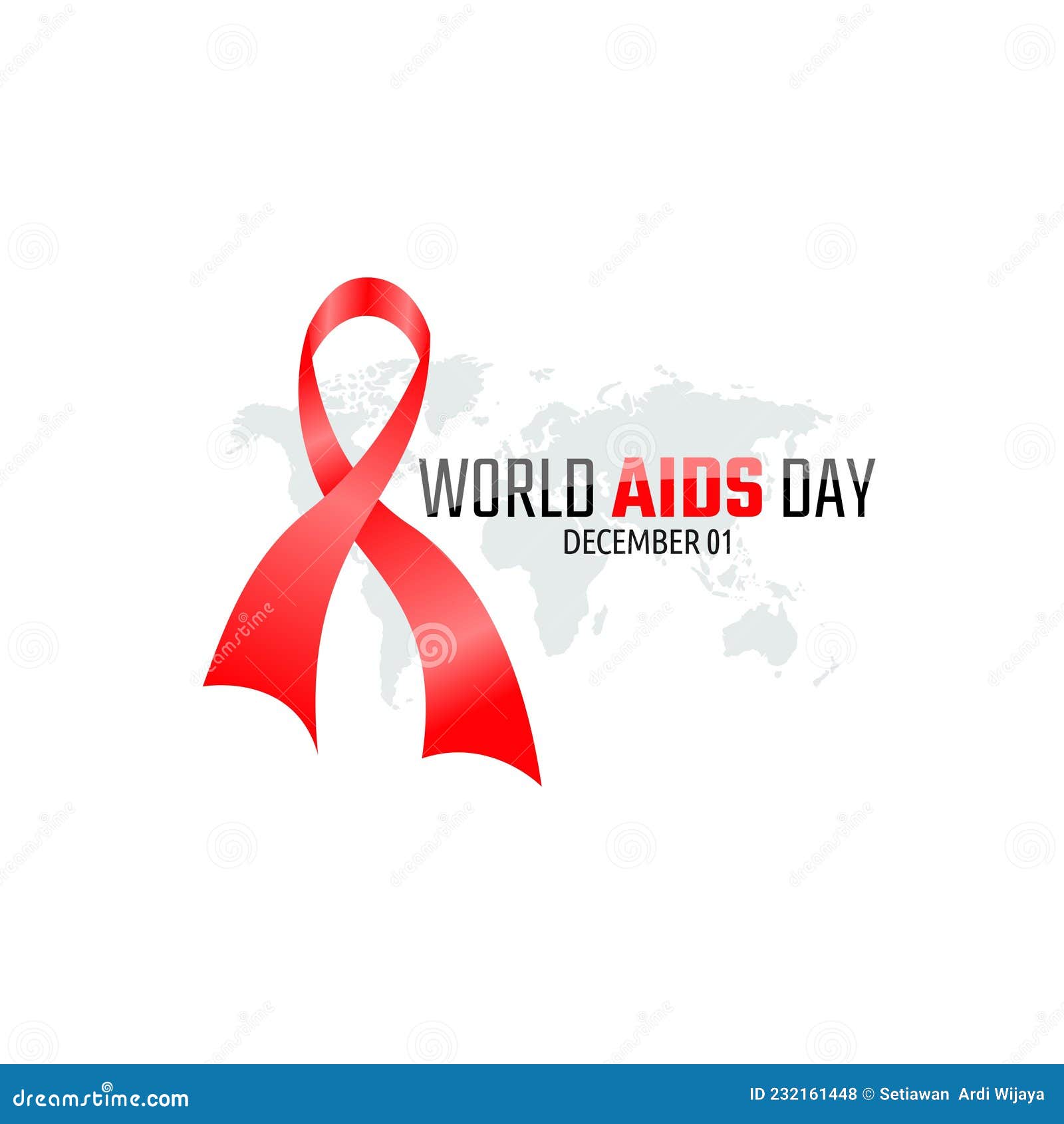 Vector Graphic of World AIDS Day Stock Vector - Illustration of aids ...