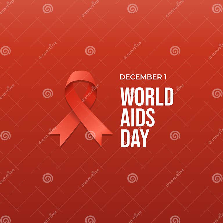 Vector Graphic of World AIDS Day Ideal for World AIDS Day Celebration ...