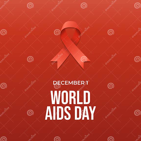 Vector Graphic of World AIDS Day Ideal for World AIDS Day Celebration ...