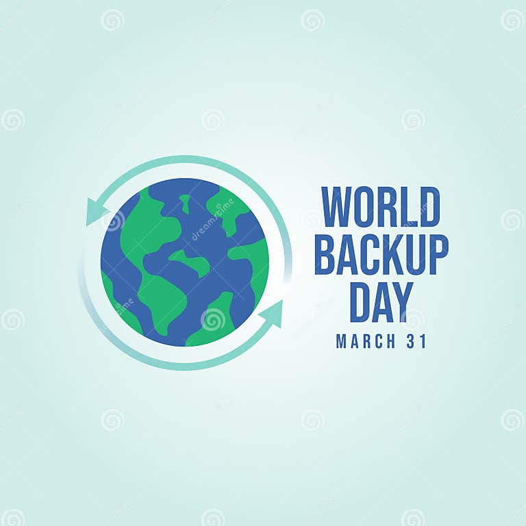 Vector Graphic of World Backup Day Ideal for World Backup Day ...