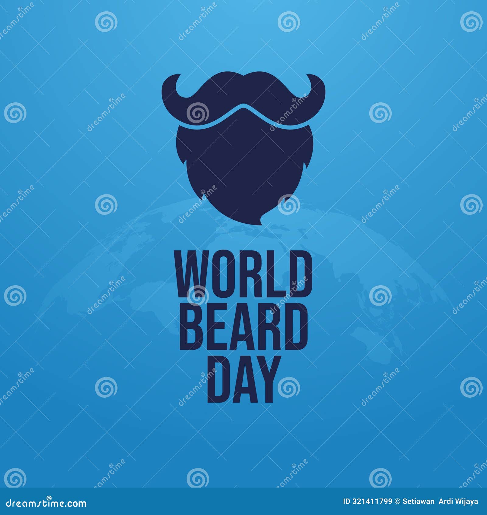 Vector Graphic of World Beard Day Ideal for World Beard Day Celebration ...