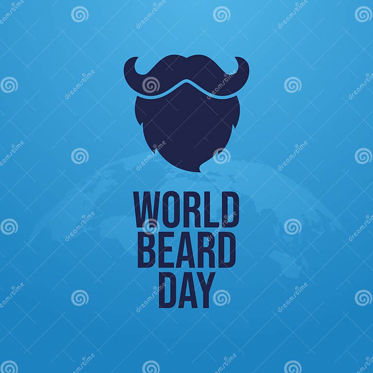 Vector Graphic of World Beard Day Ideal for World Beard Day Celebration ...