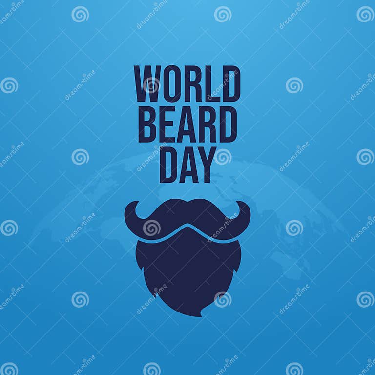 Vector Graphic of World Beard Day Ideal for World Beard Day Celebration ...