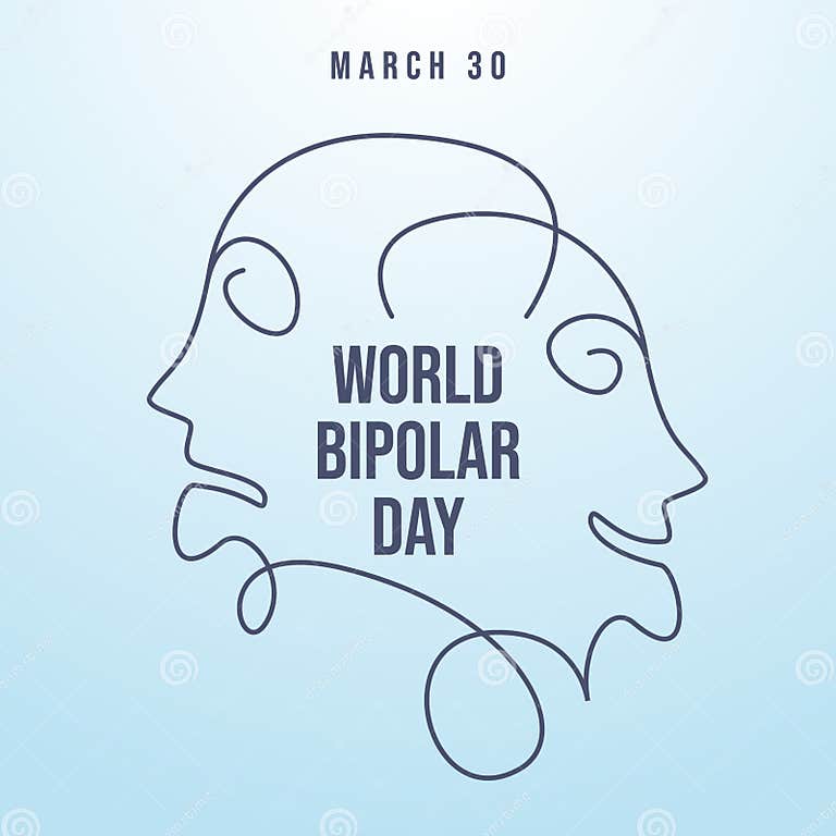 Vector Graphic of World Bipolar Day Ideal for World Bipolar Day ...