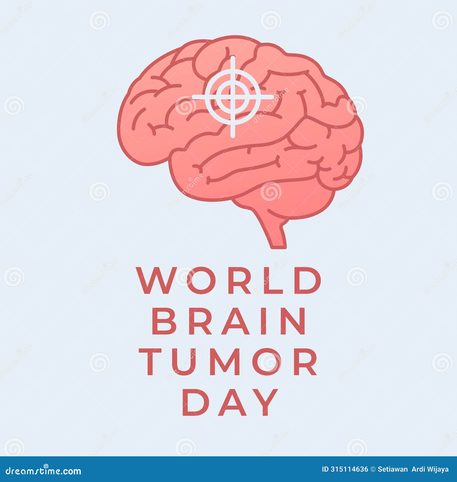 Vector Graphic of World Brain Tumour Day Ideal for World Brain Tumour ...