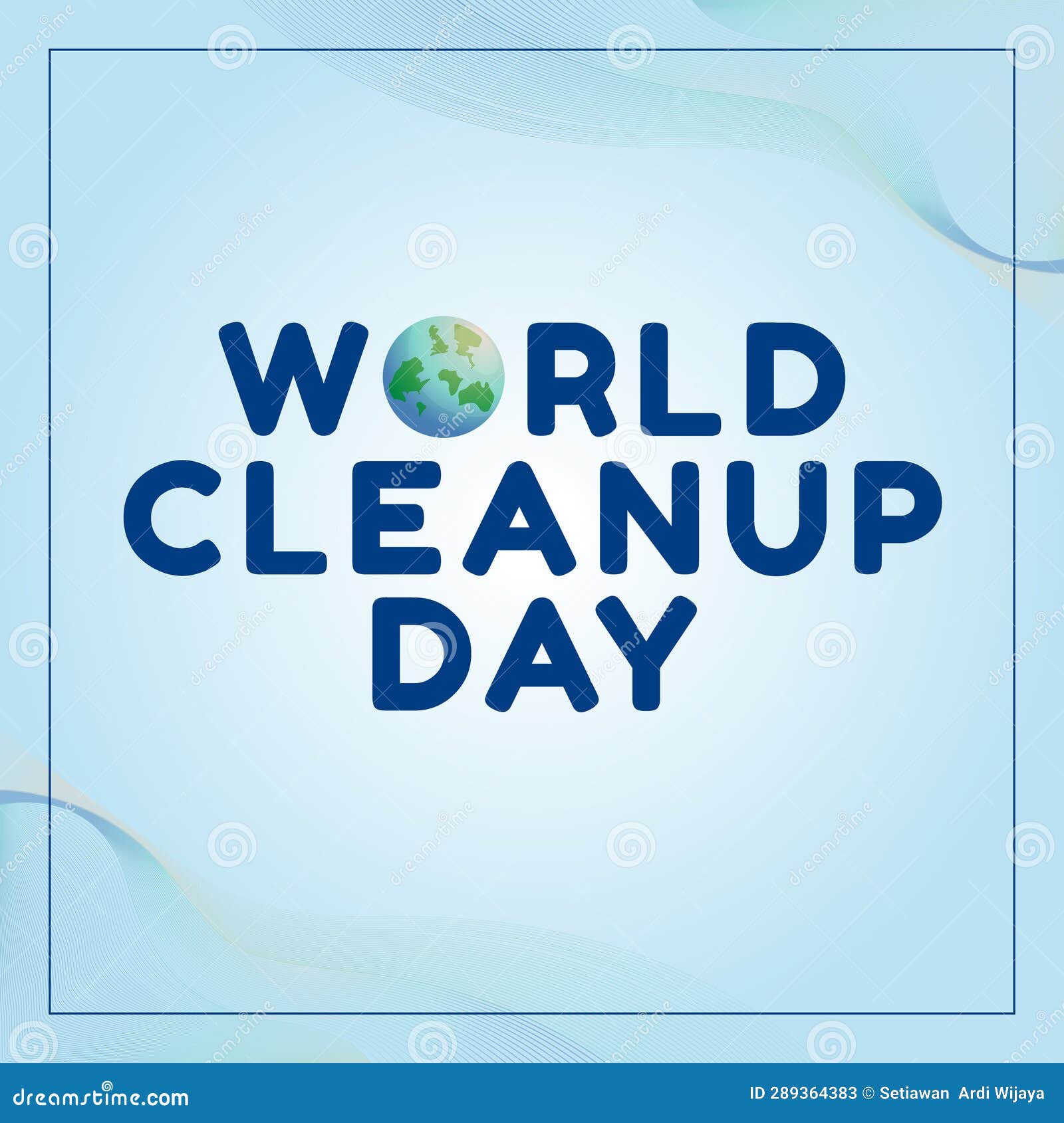 Vector Graphic of World Cleanup Day Good for World Cleanup Day ...