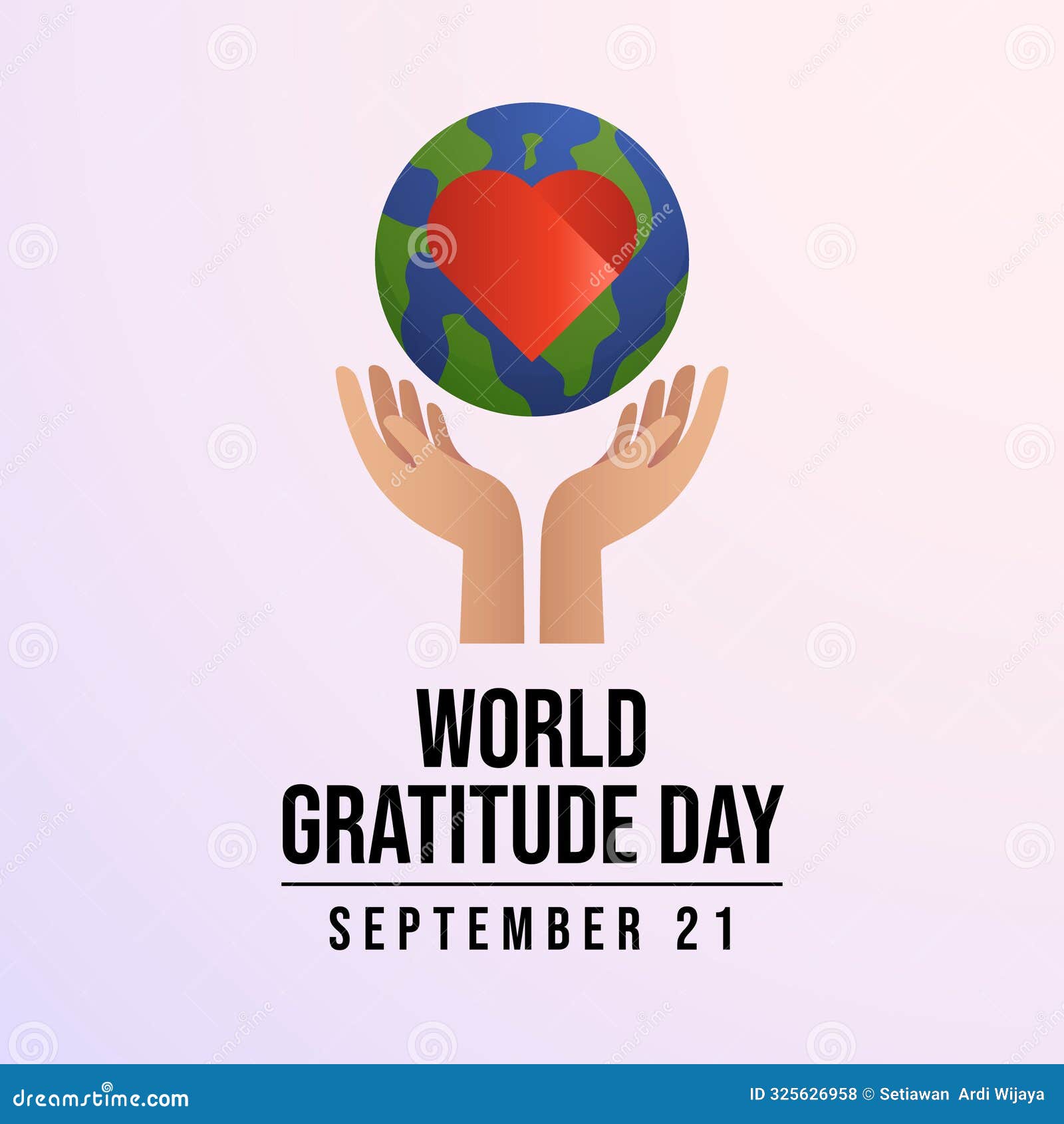 Vector Graphic of World Gratitude Day Ideal for World Gratitude Day ...