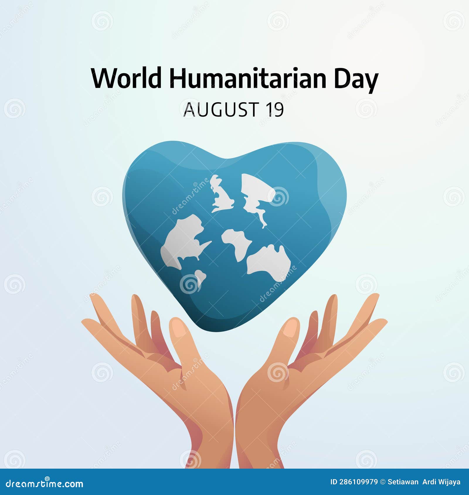 Vector Graphic of World Humanitarian Day Good for World Humanitarian ...