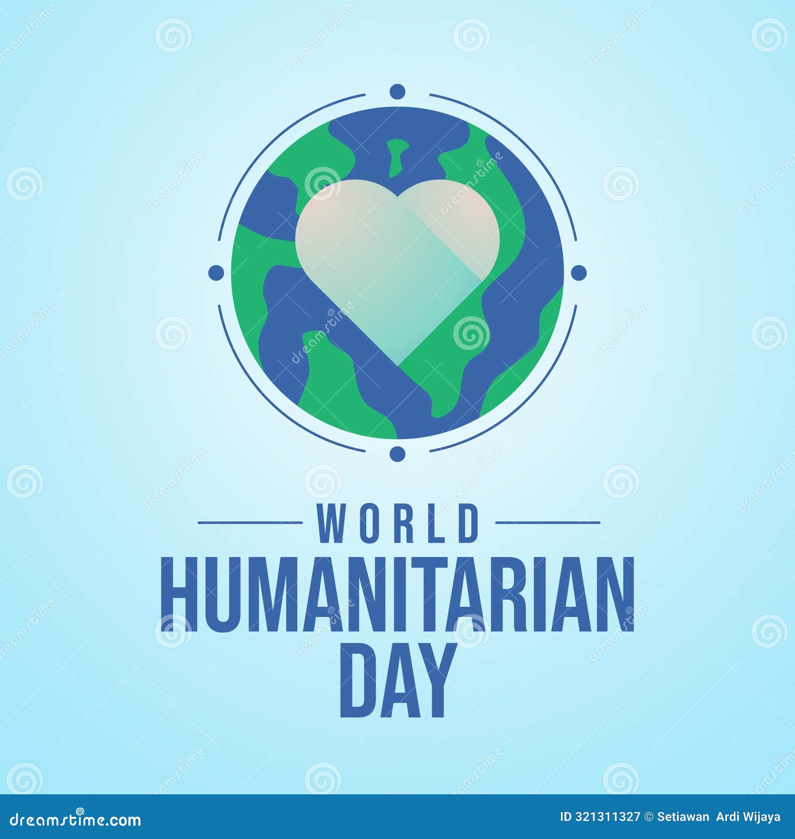 Vector Graphic of World Humanitarian Day Ideal for World Humanitarian ...