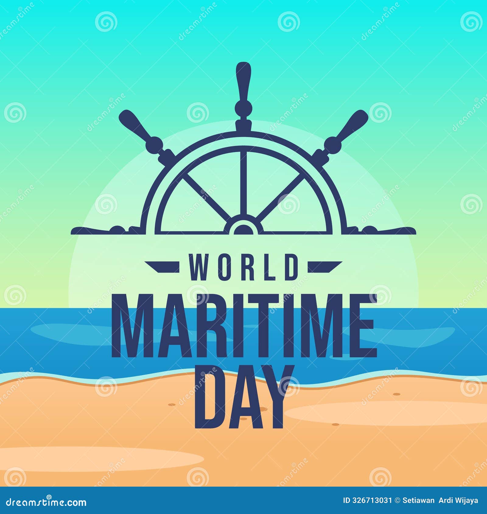 Vector Graphic of World Maritime Day Ideal for World Maritime Day ...