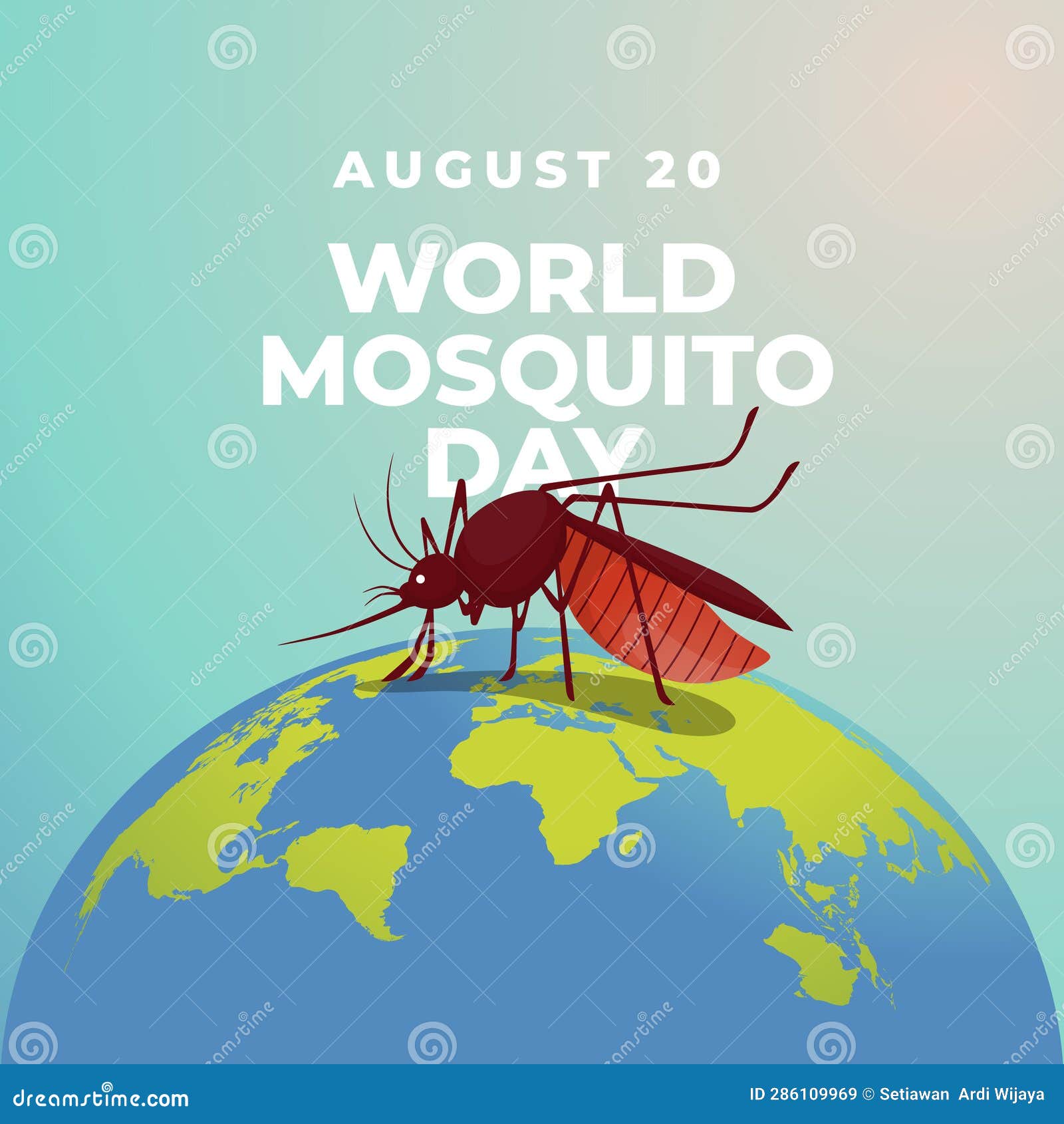 Vector Graphic of World Mosquito Day Good for World Mosquito Day ...