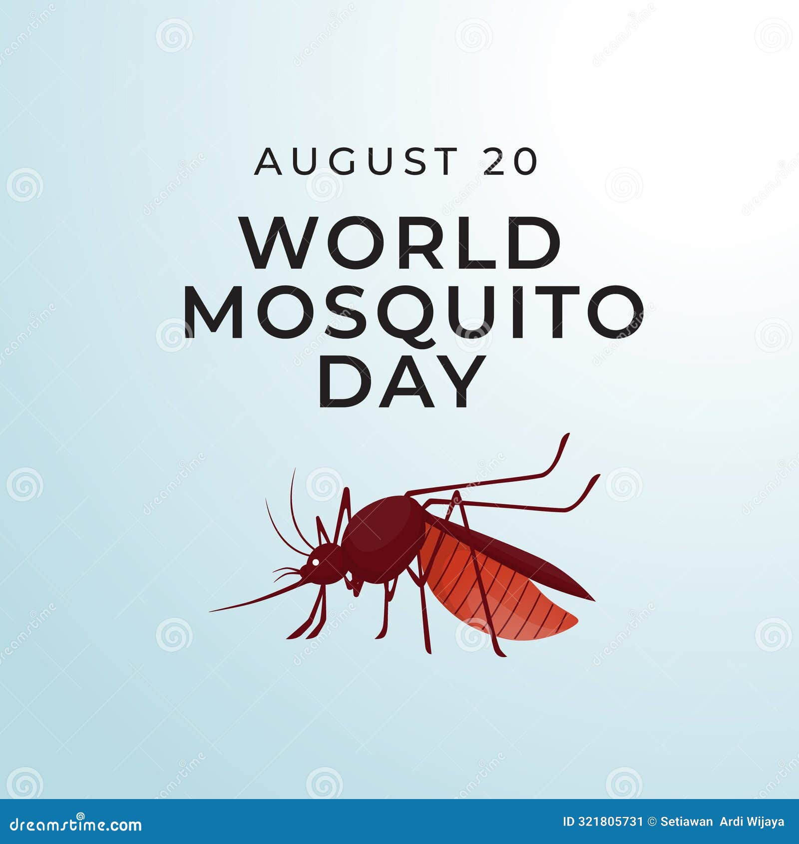 Vector Graphic of World Mosquito Day Ideal for World Mosquito Day ...