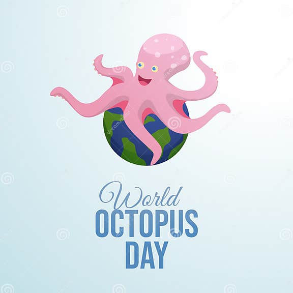 Vector Graphic of World Octopus Day Ideal for World Octopus Day ...