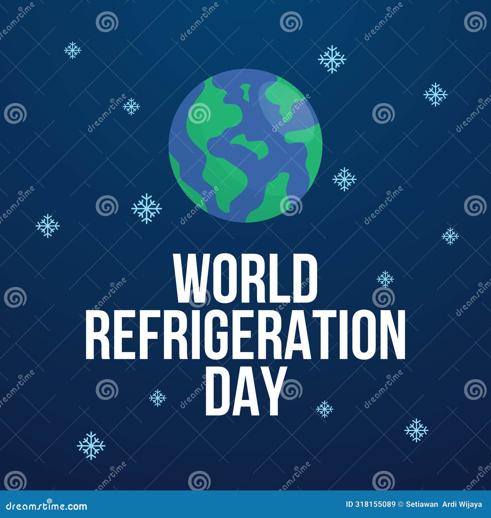 Vector Graphic of World Refrigeration Day Ideal for World Refrigeration ...