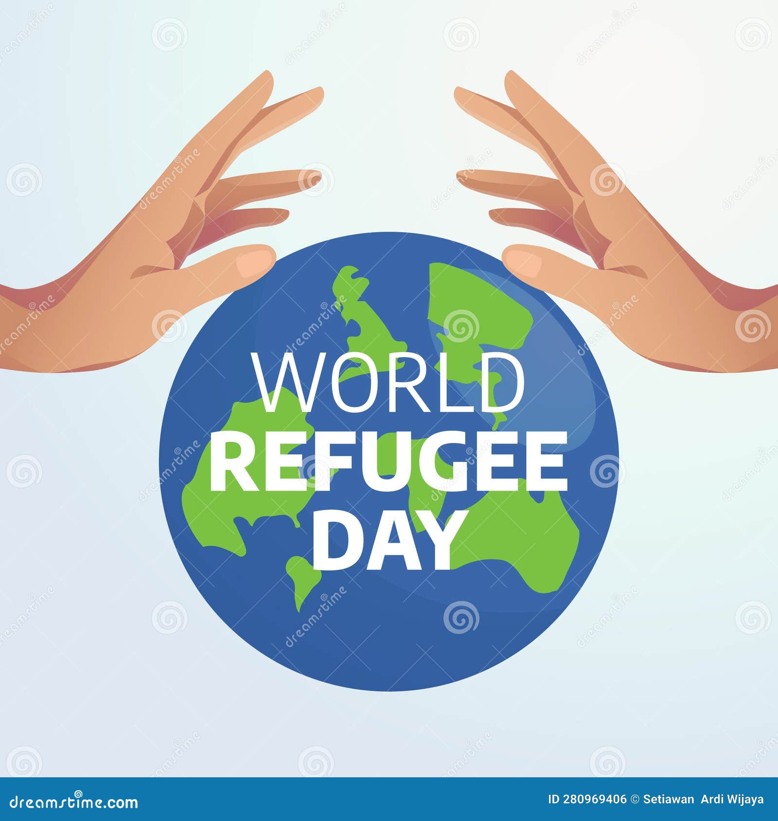 Vector Graphic of World Refugee Day Good for World Refugee Day ...
