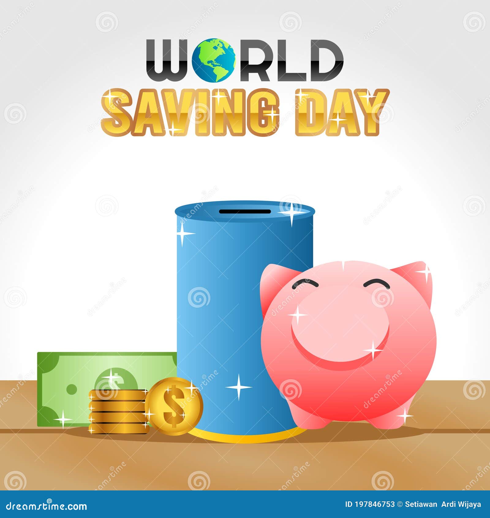 Vector Graphic of World Saving Day Good for World Saving Day ...