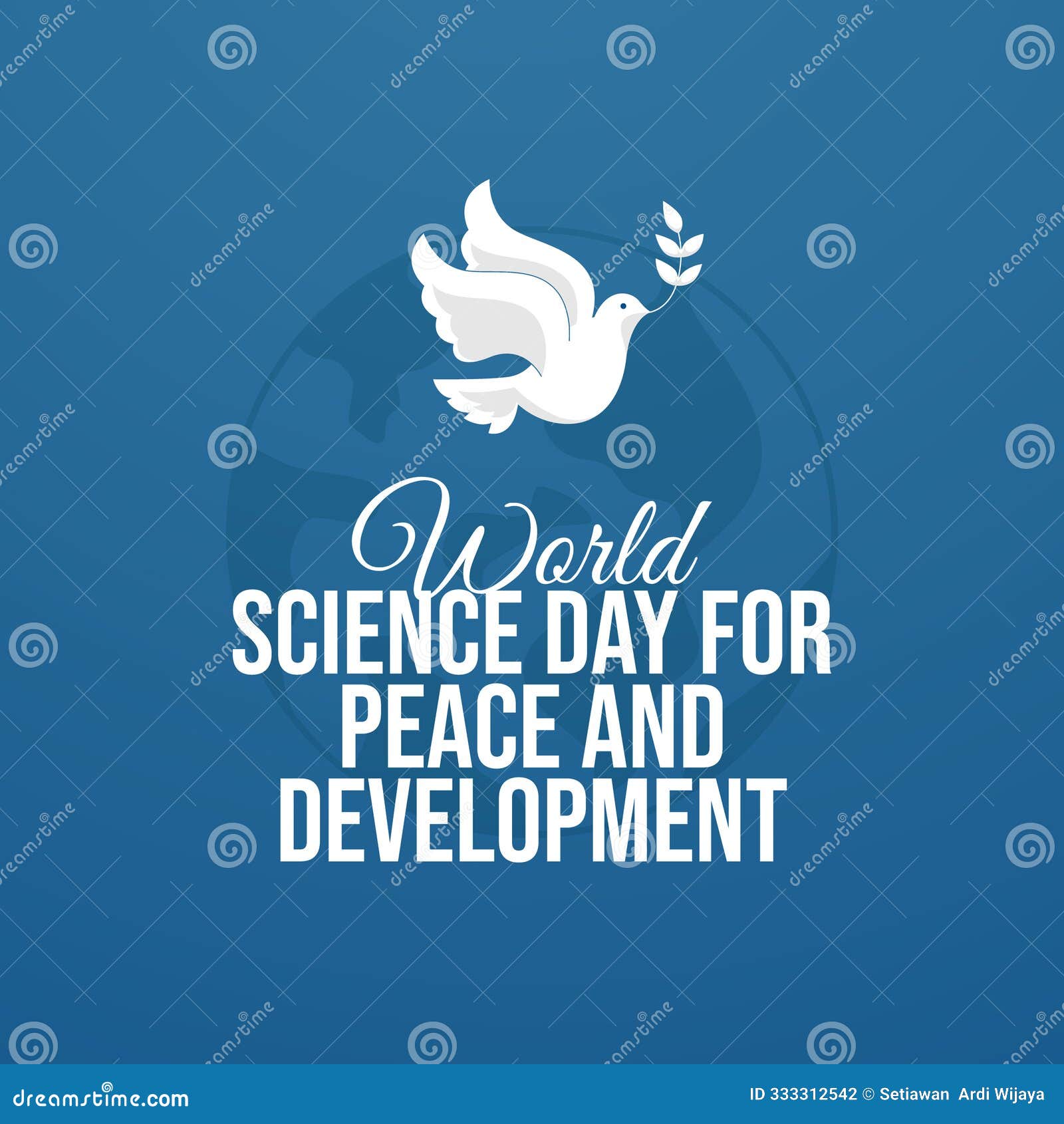 Vector Graphic of World Science Day for Peace and Development Ideal for ...