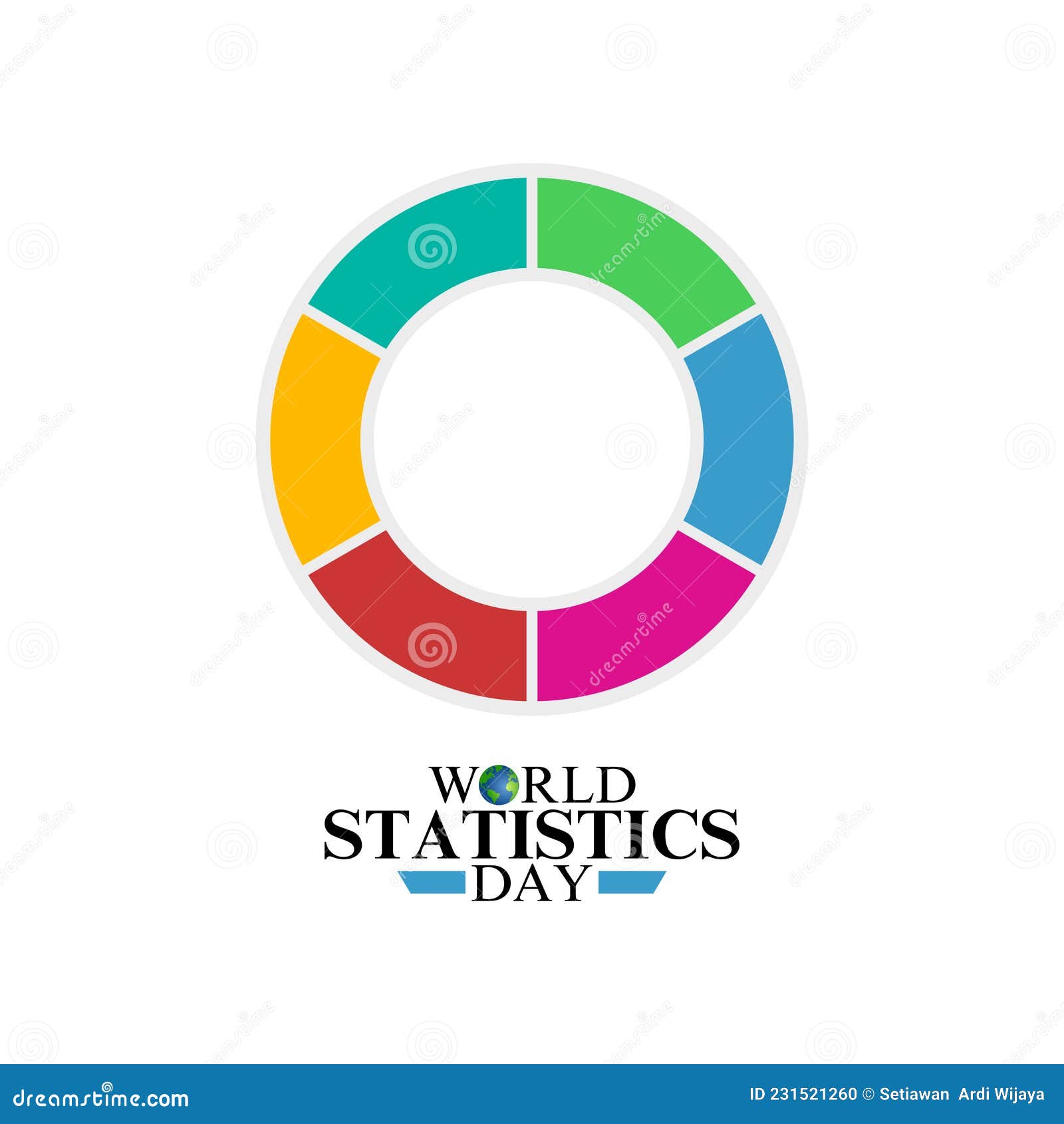 Vector Graphic of World Statistics Day Stock Vector - Illustration of ...