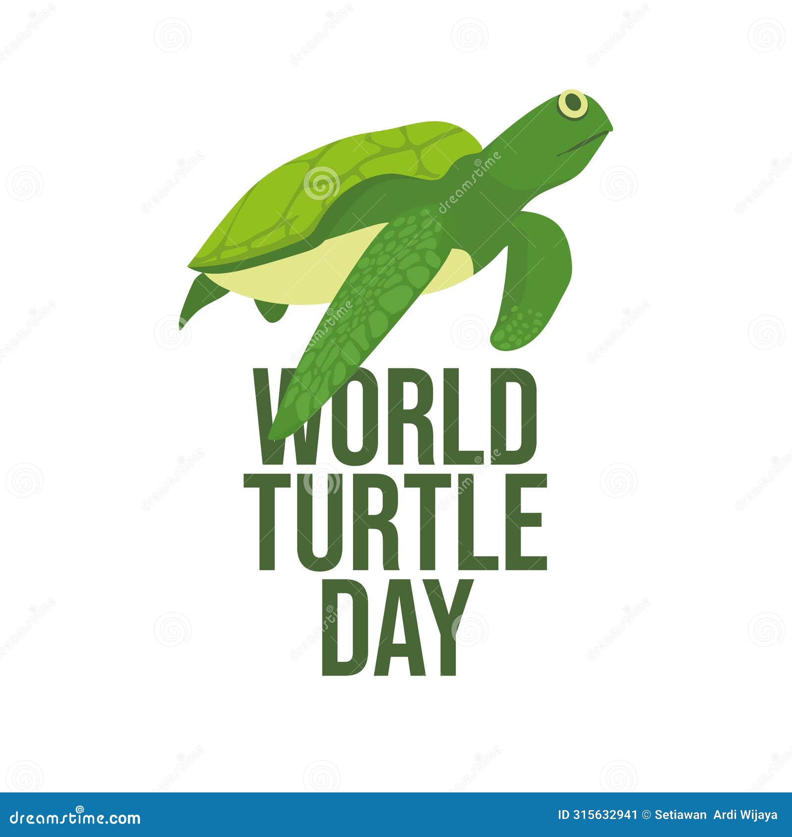 Vector Graphic of World Turtle Day Ideal for World Turtle Day ...