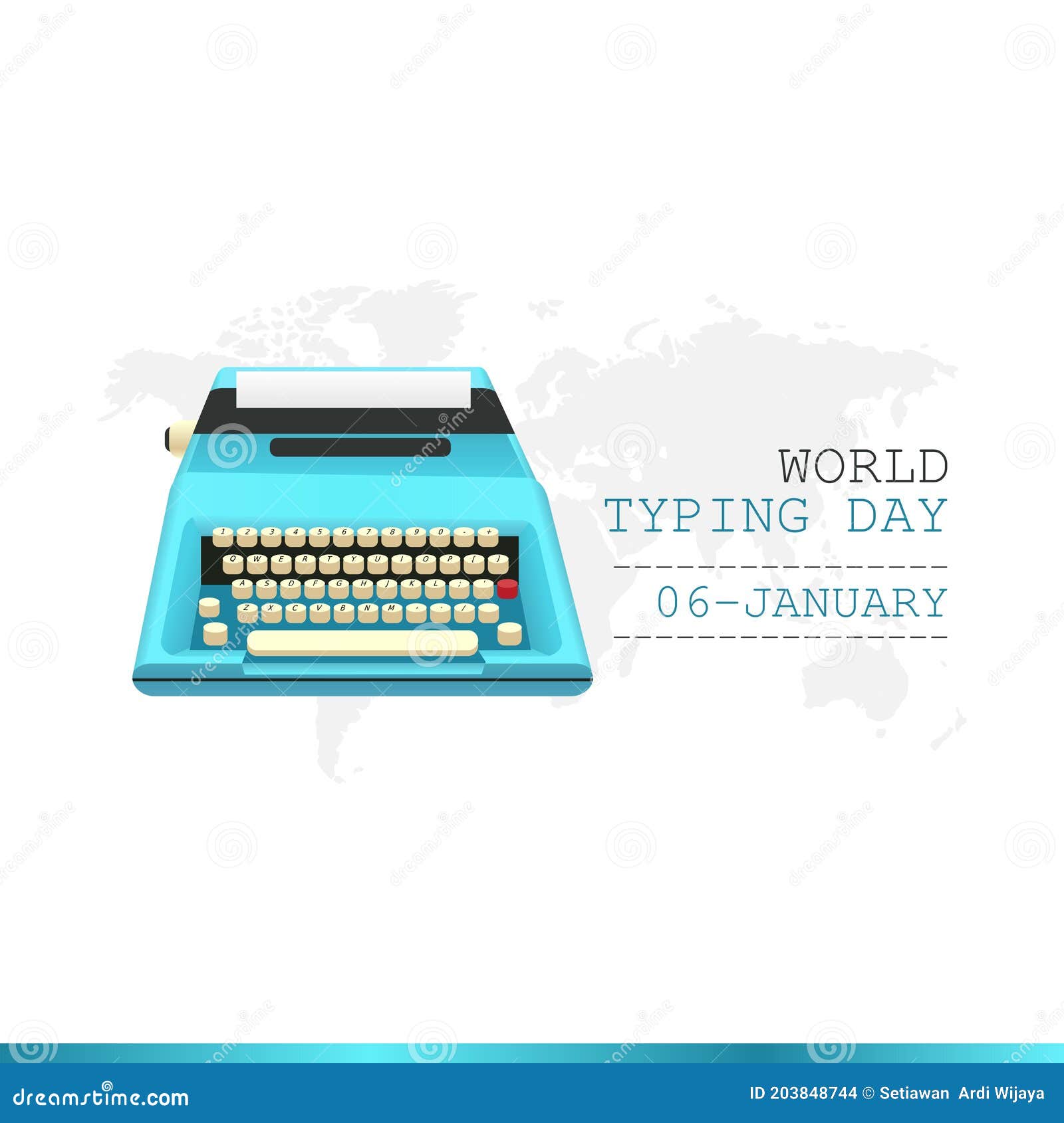 Vector Graphic of World Typing Day Good for World Typing Day ...