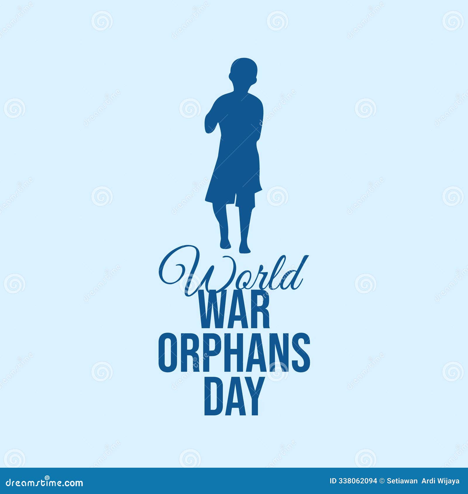 Vector Graphic of World War Orphans Day Ideal for World War Orphans Day ...