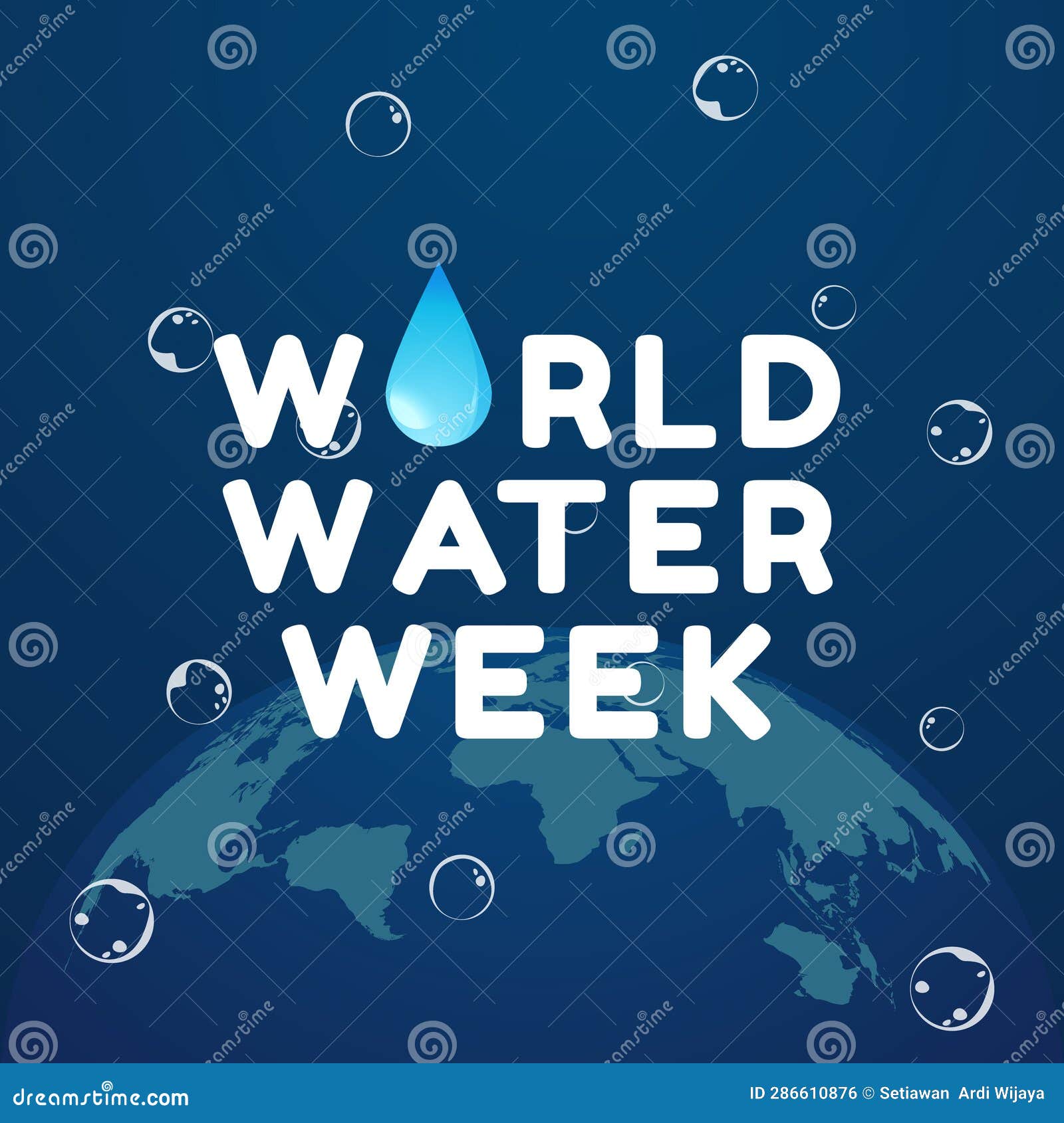 Vector Graphic of World Water Week Good for World Water Week ...