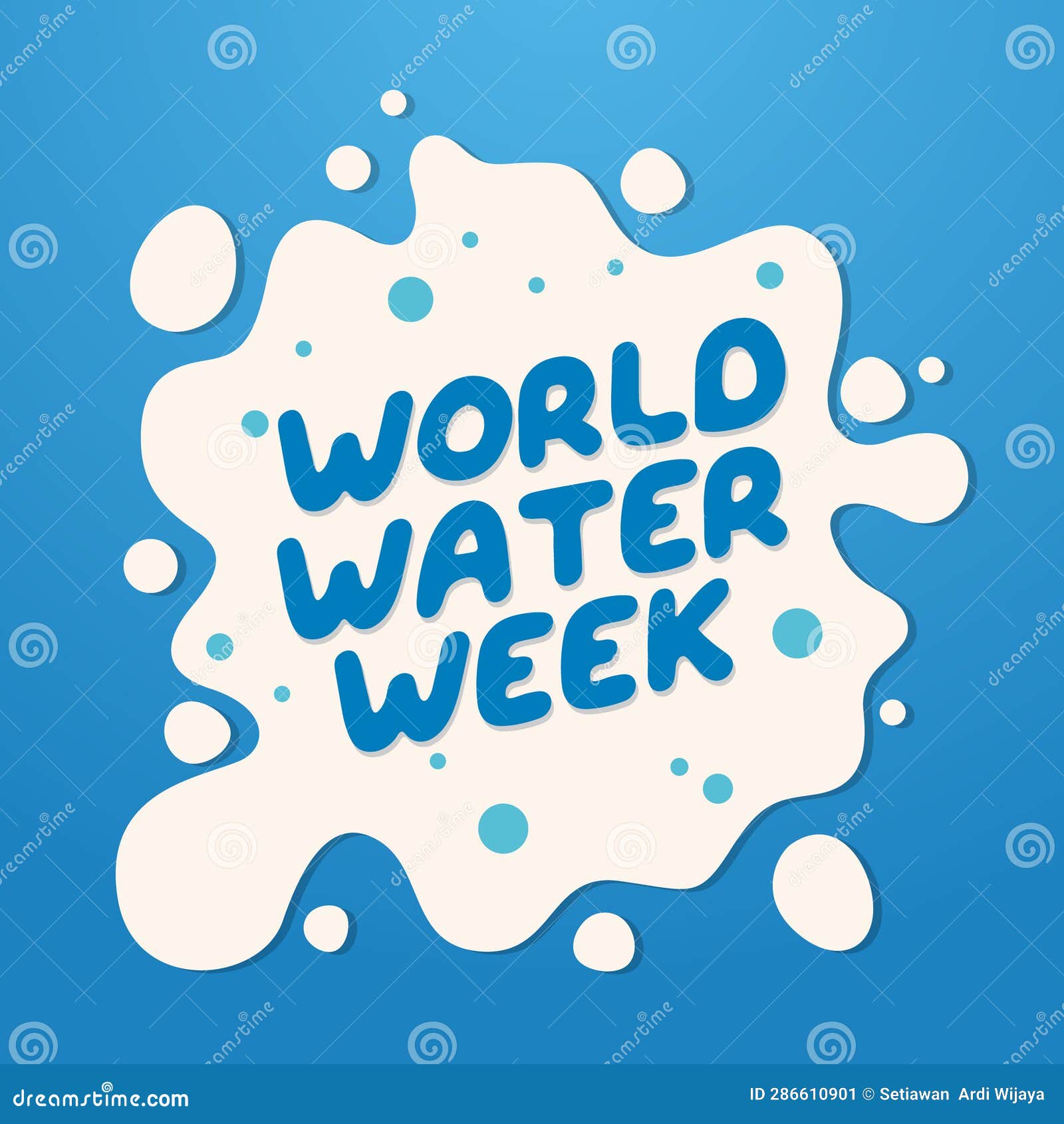 Vector Graphic of World Water Week Good for World Water Week ...