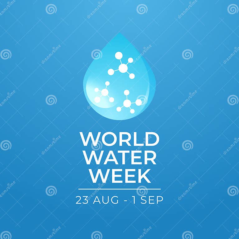 Vector Graphic of World Water Week Ideal for World Water Week ...