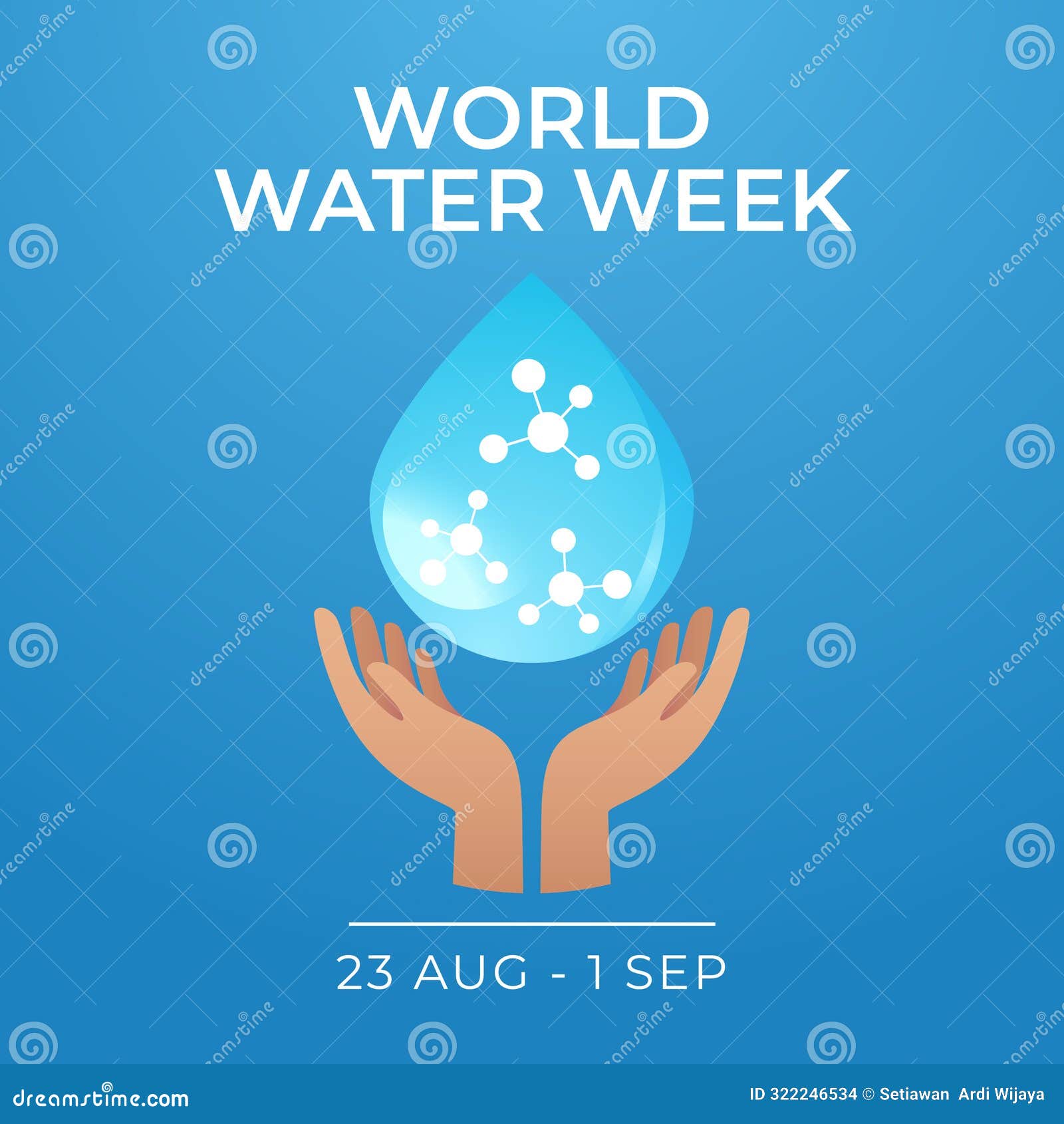 Vector Graphic of World Water Week Ideal for World Water Week ...