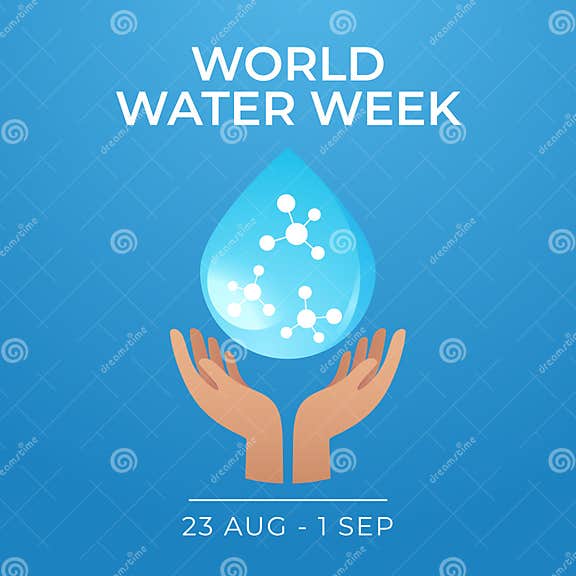 Vector Graphic of World Water Week Ideal for World Water Week ...
