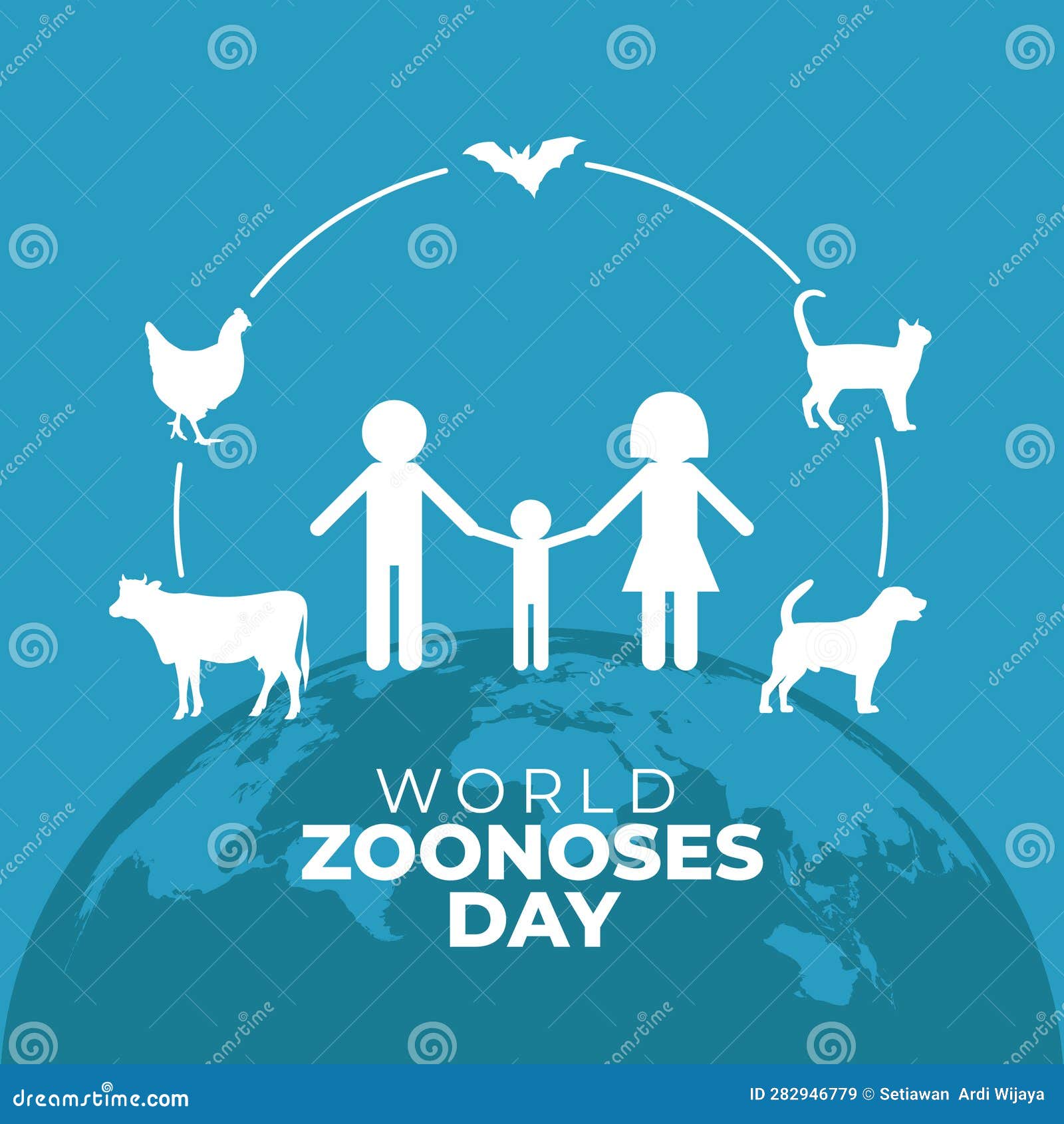 Vector Graphic of World Zoonoses Day Good for World Zoonoses Day ...