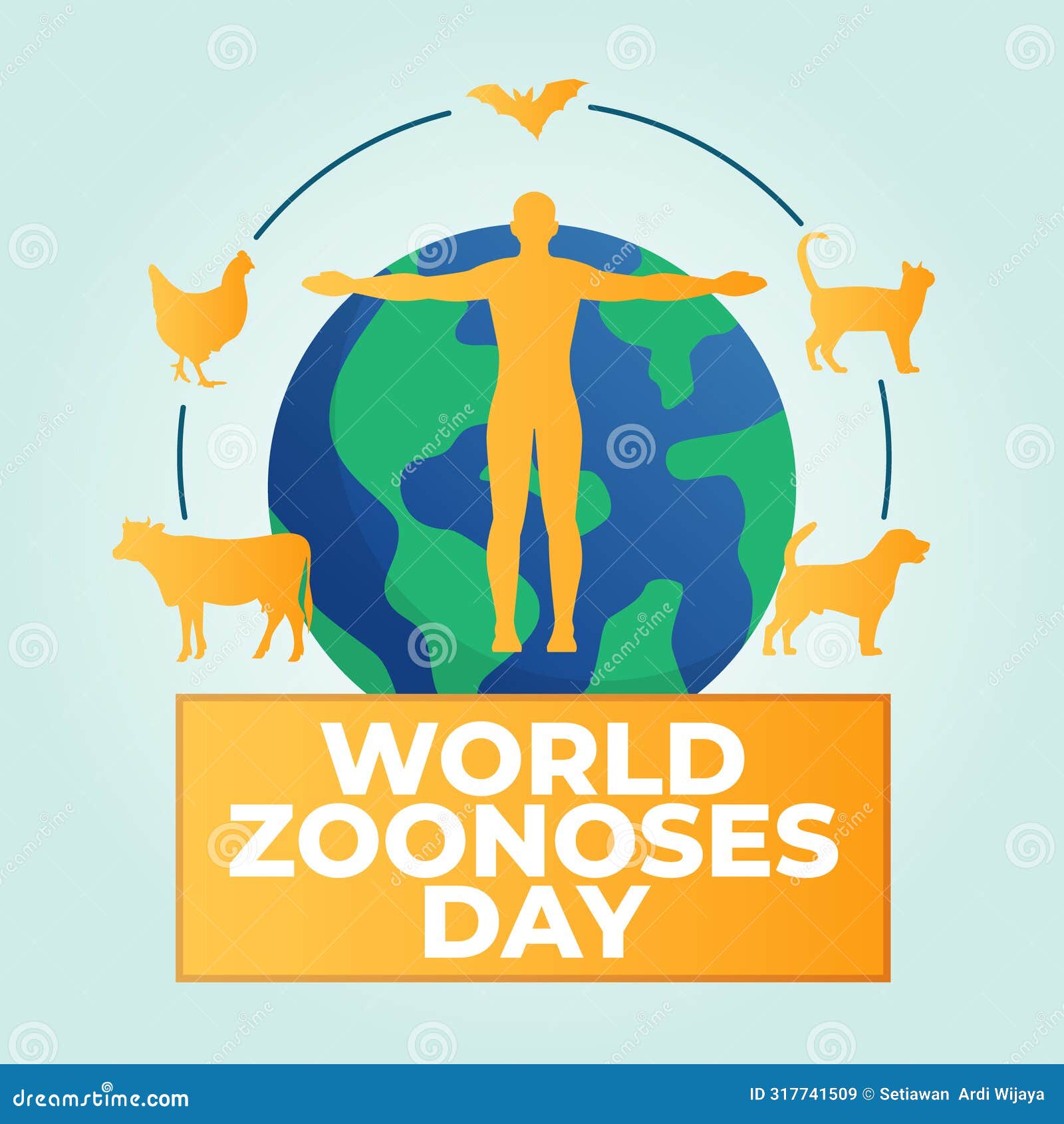 Vector Graphic of World Zoonoses Day Good for World Zoonoses Day ...