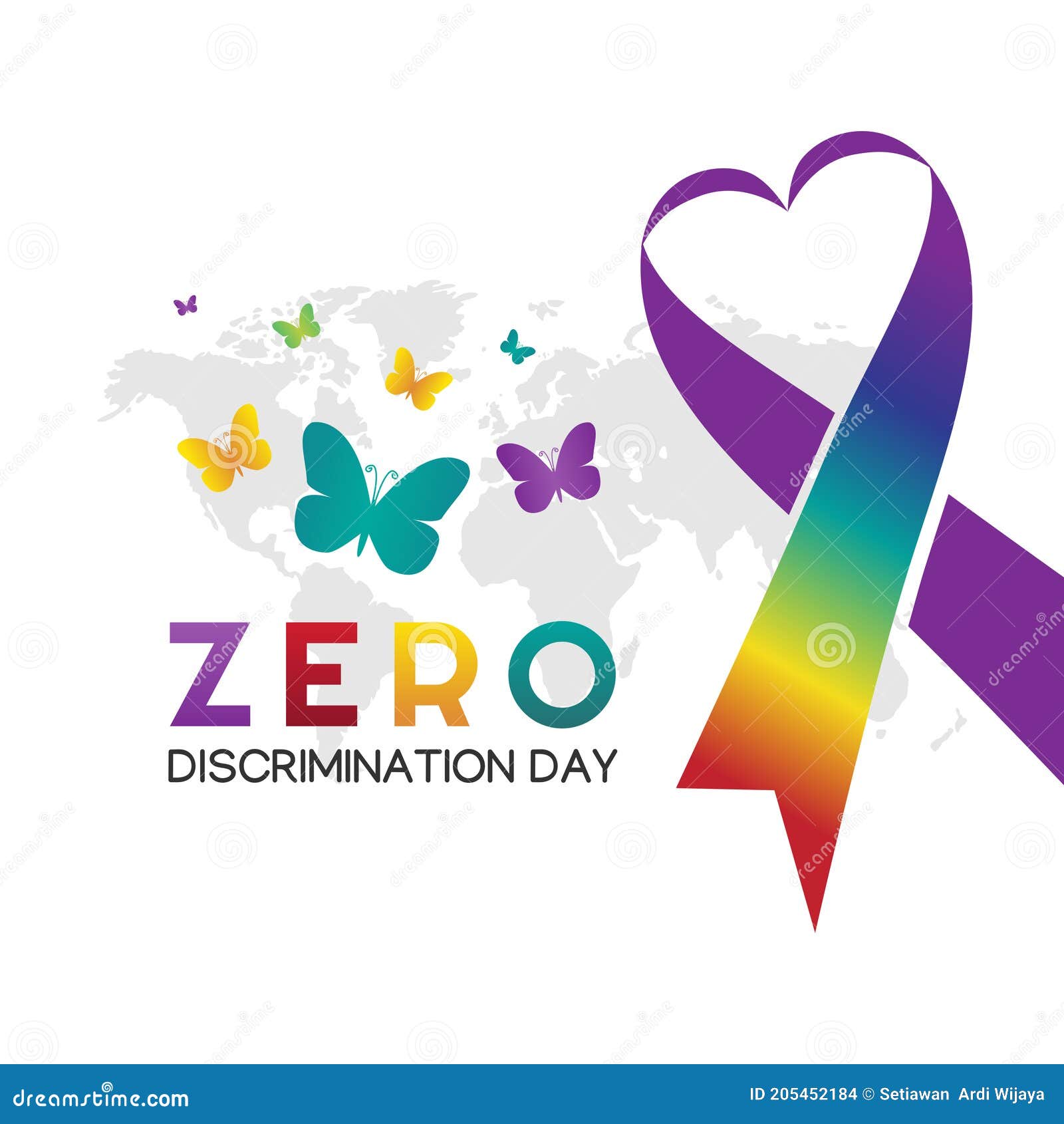 Vector Graphic of Zero Discrimination Day Good for Zero Discrimination ...