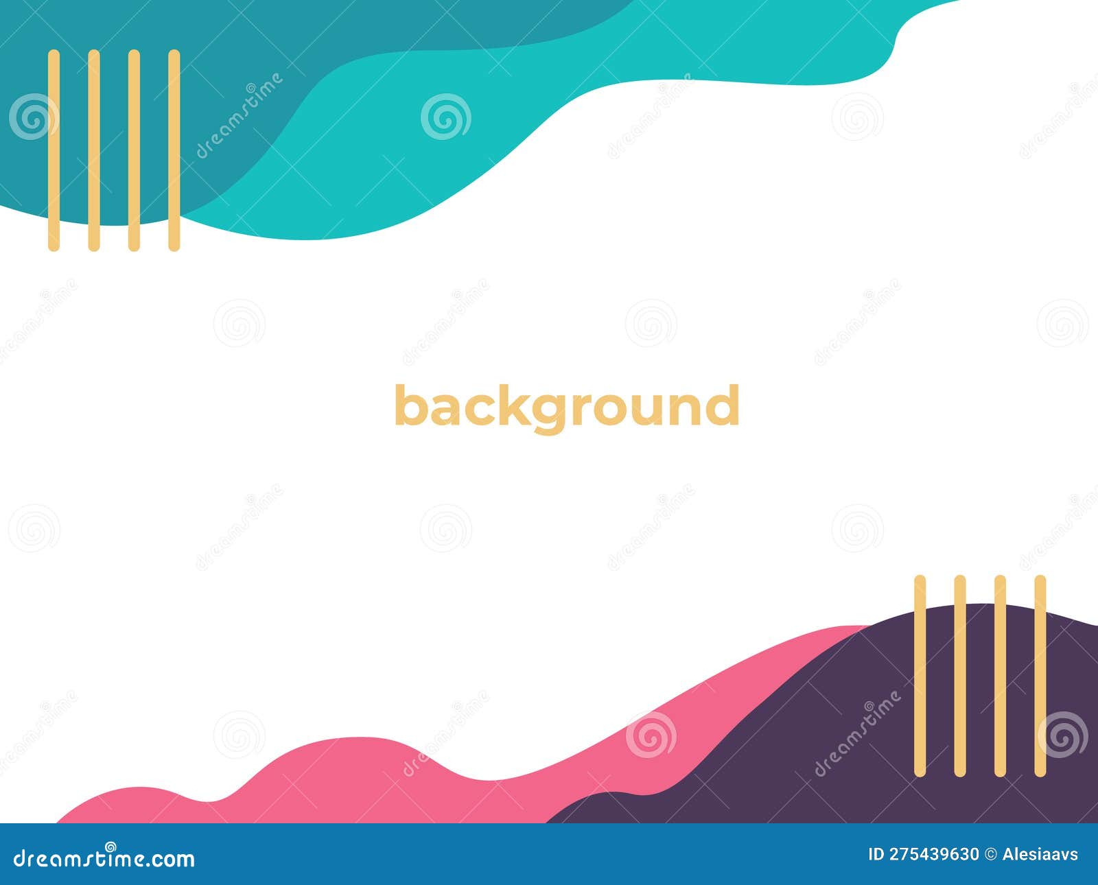 Vector Graphics, Abstract Background in Trend Colors for Presentation ...