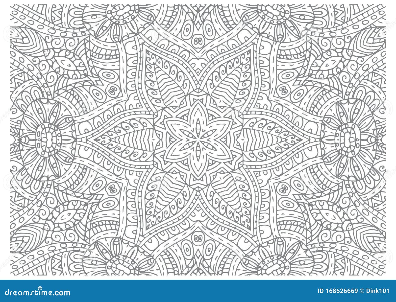 Abstract Outline Vector Pattern Stock Vector - Illustration of elements ...