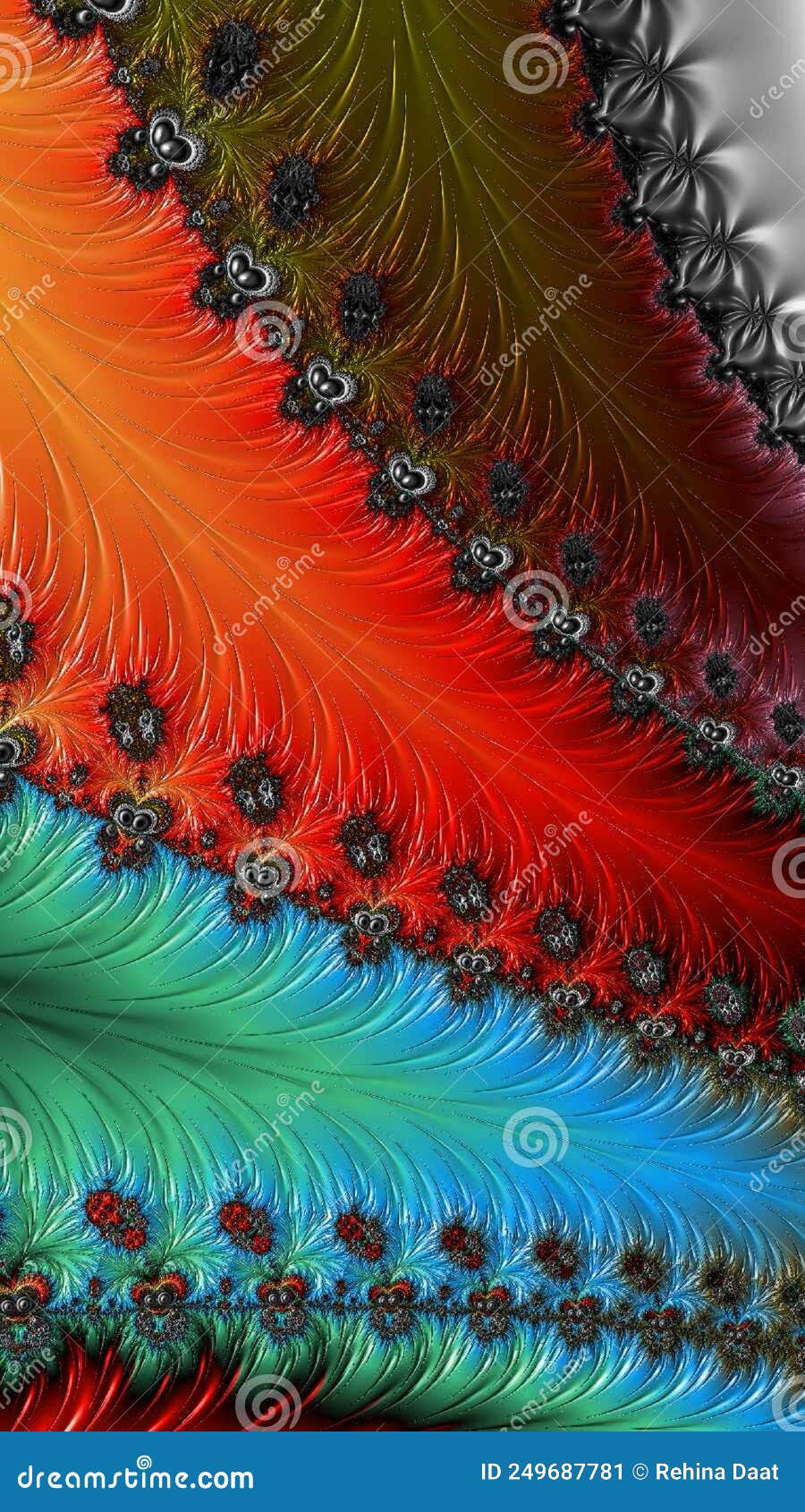 Vector Graphics. Abstraction. Fractals Stock Illustration ...