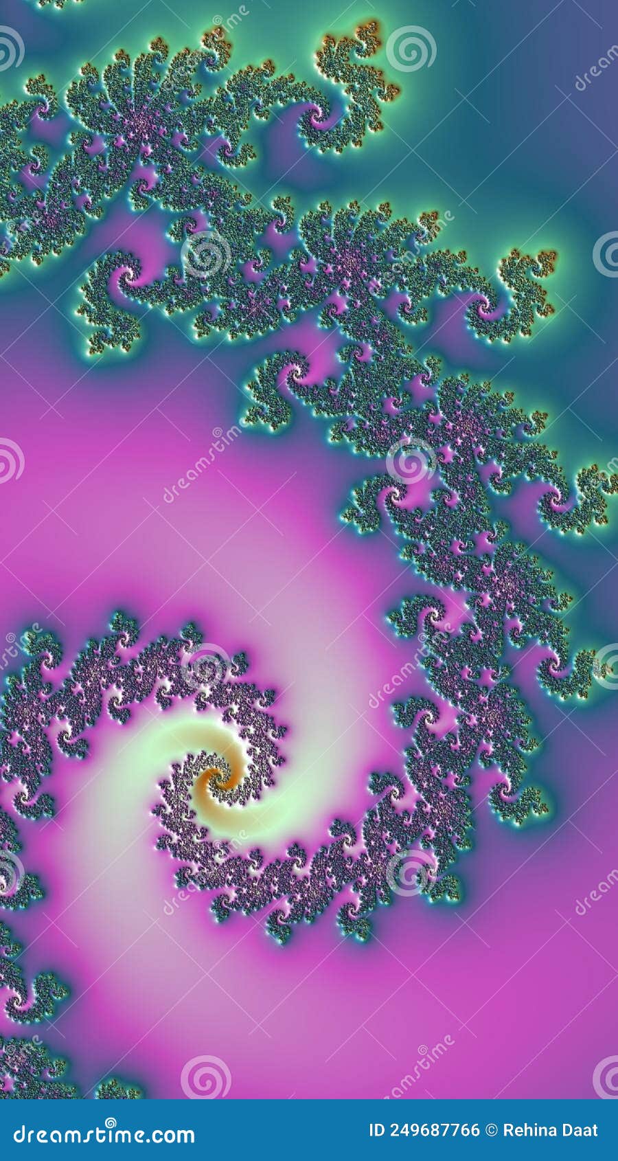 Vector Graphics. Abstraction. Fractals. Background Stock Illustration ...