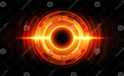 Vector Graphics. Chip Processor Speed Technology Background Stock Vector - Illustration of ...