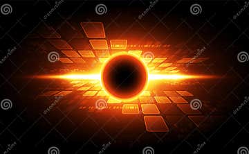 Vector Graphics. Chip Processor Speed Technology Background Stock Vector - Illustration of dark ...