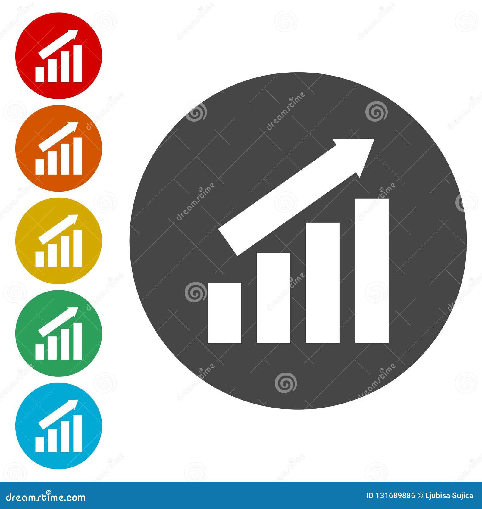 Vector Graphics icon stock vector. Illustration of coin - 131689886