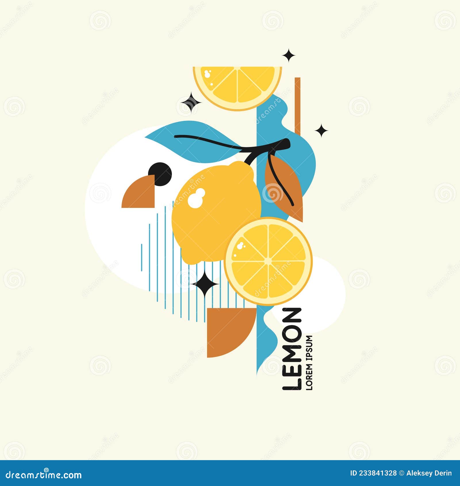 Vector Graphics in a Minimalistic Fashionable Style with Geometric ...