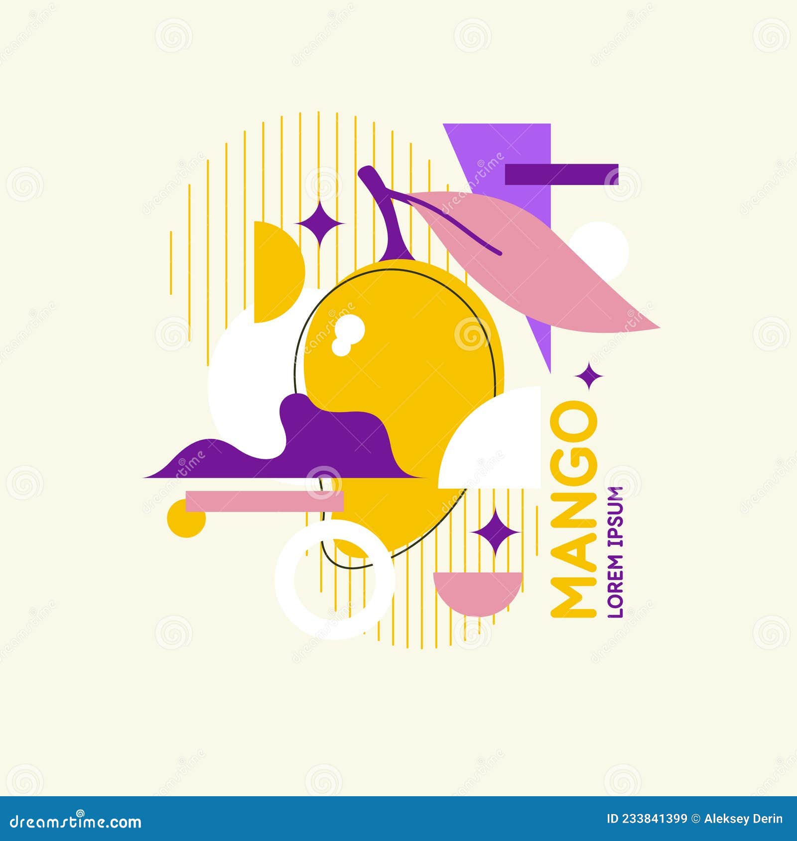 Vector Graphics in a Minimalistic Fashionable Style with Geometric ...