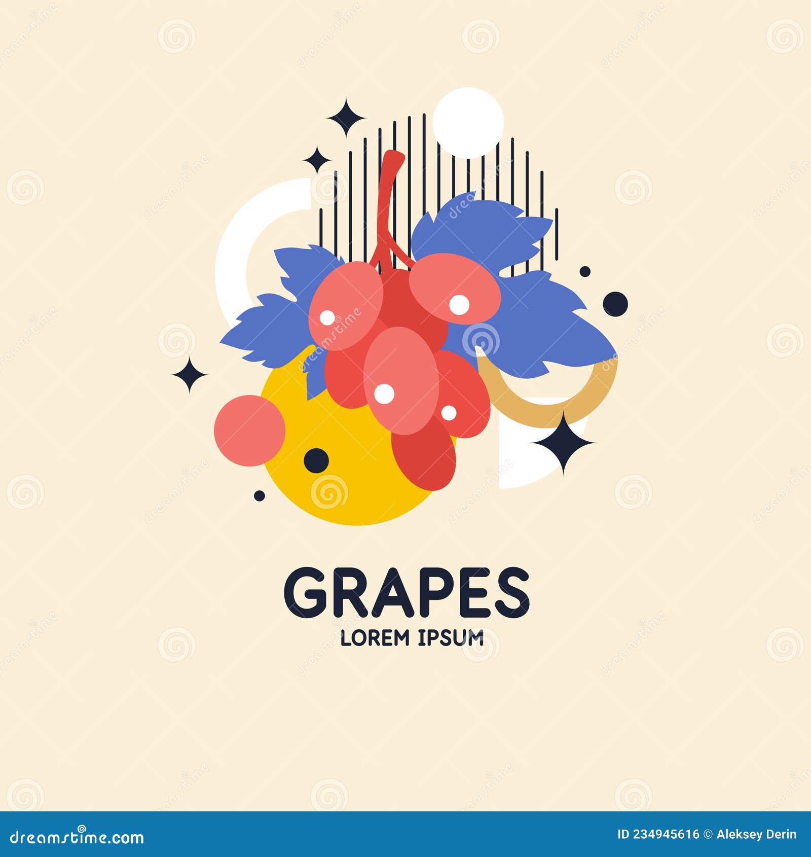 Vector Graphics in a Minimalistic Style with Geometric Elements ...