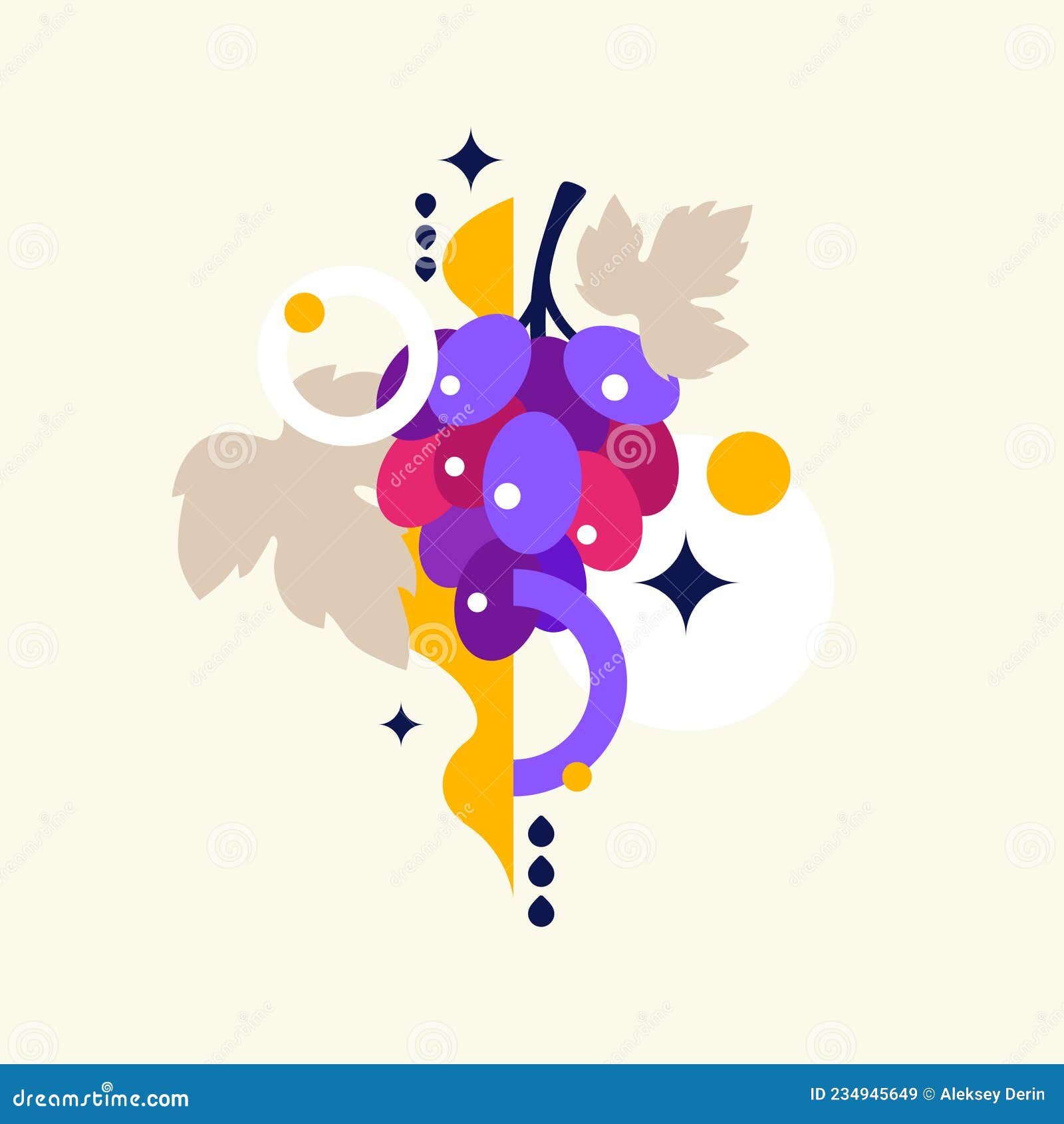 Vector Graphics in a Minimalistic Style with Geometric Elements ...