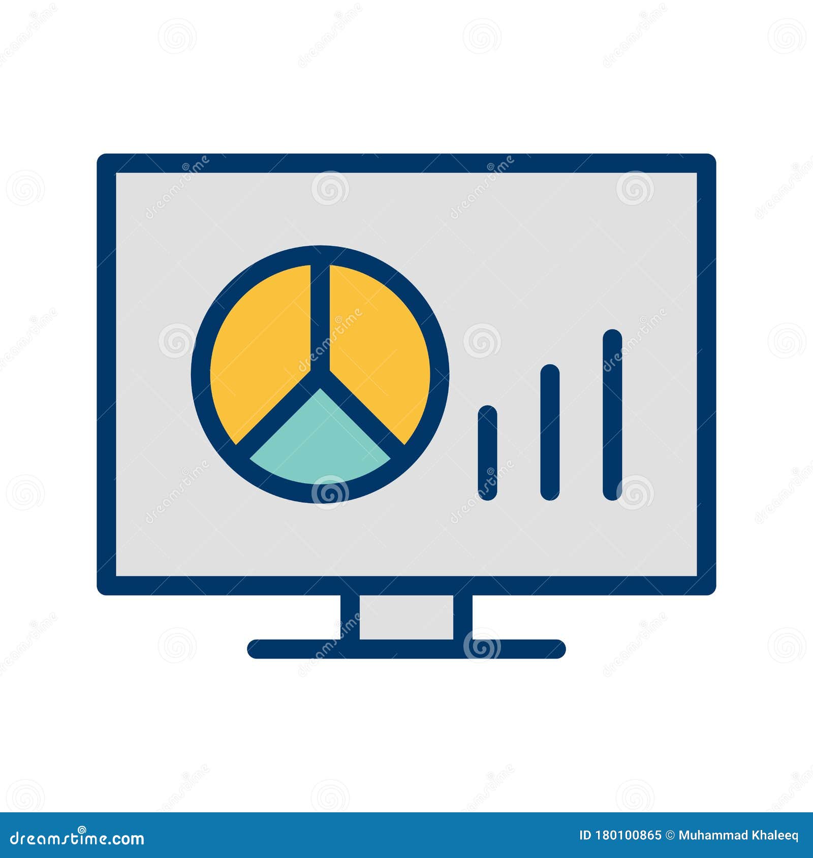 Vector Graphs Icon for Personal and Commercial Use. Stock Illustration ...