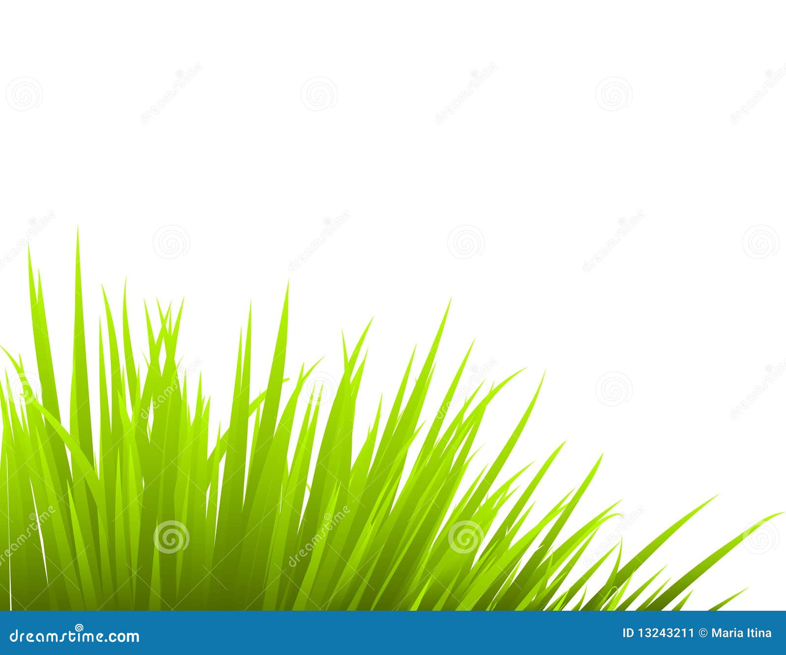 Vector gras vector illustratie. Illustration of veelvoudig - 13243211