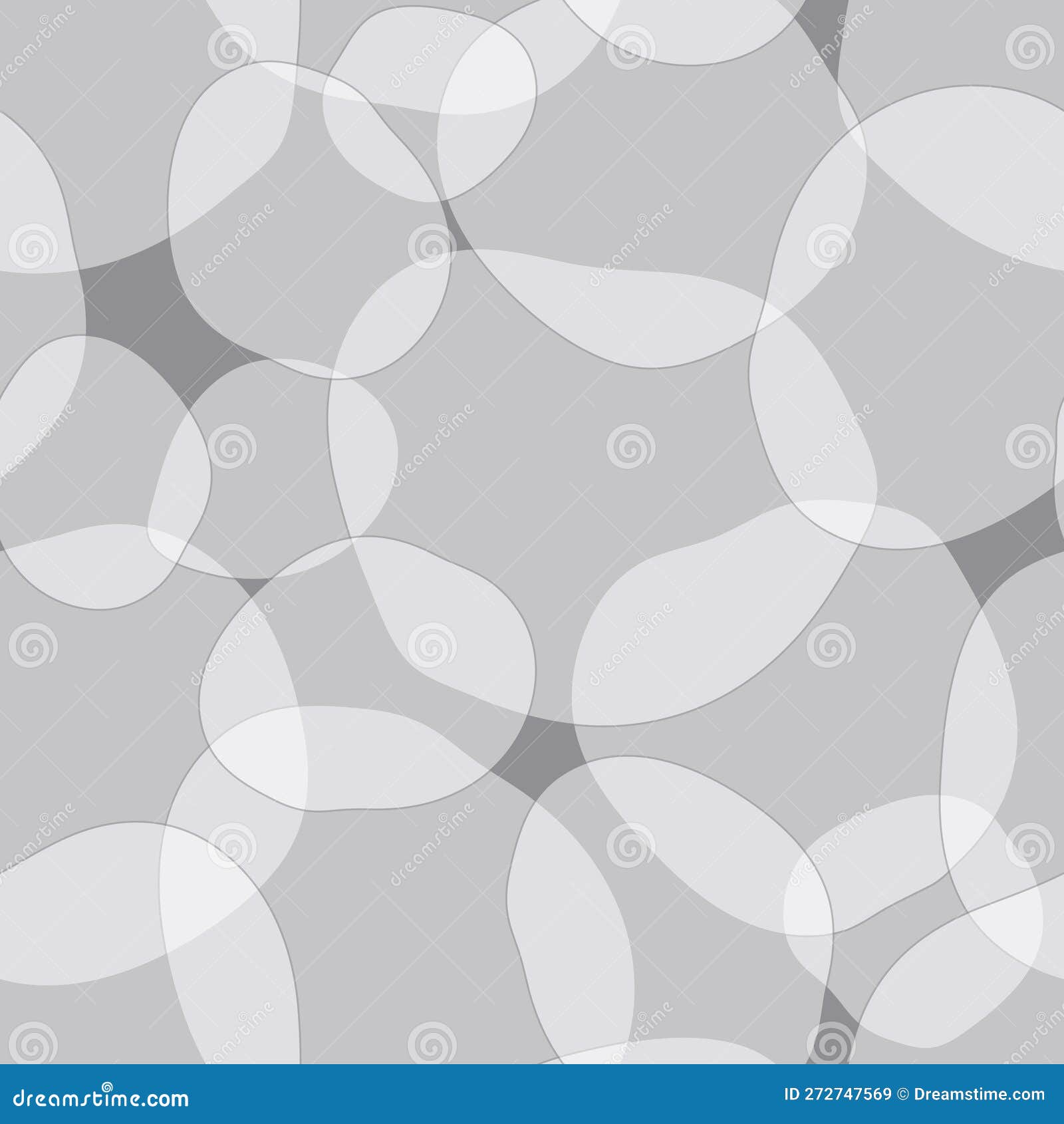 Vector Gray Seamless Pattern Background: Melting in Gray. Stock Vector ...