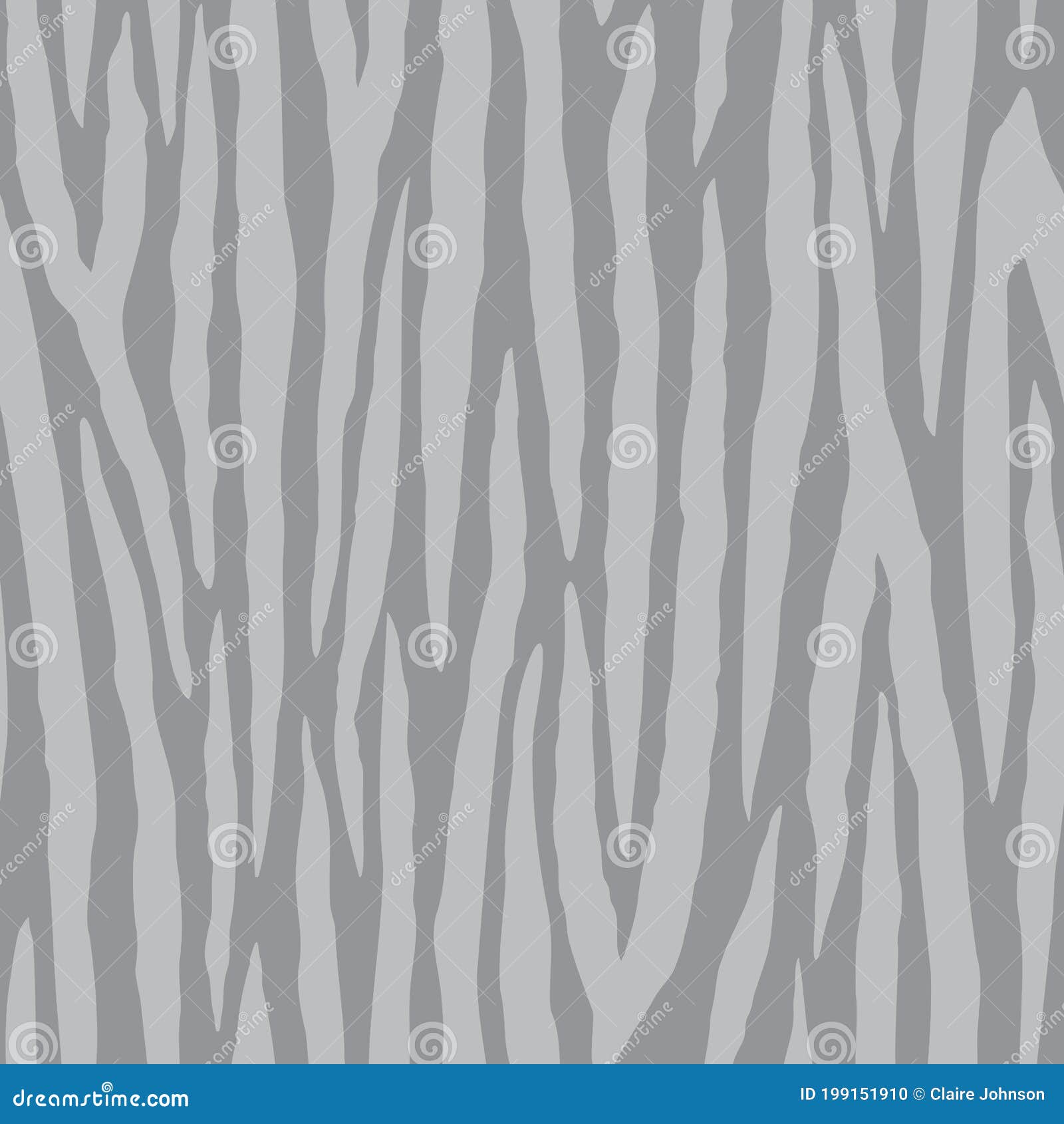 Vector Gray Zebra Stripe Texture Seamless Pattern Background Stock ...