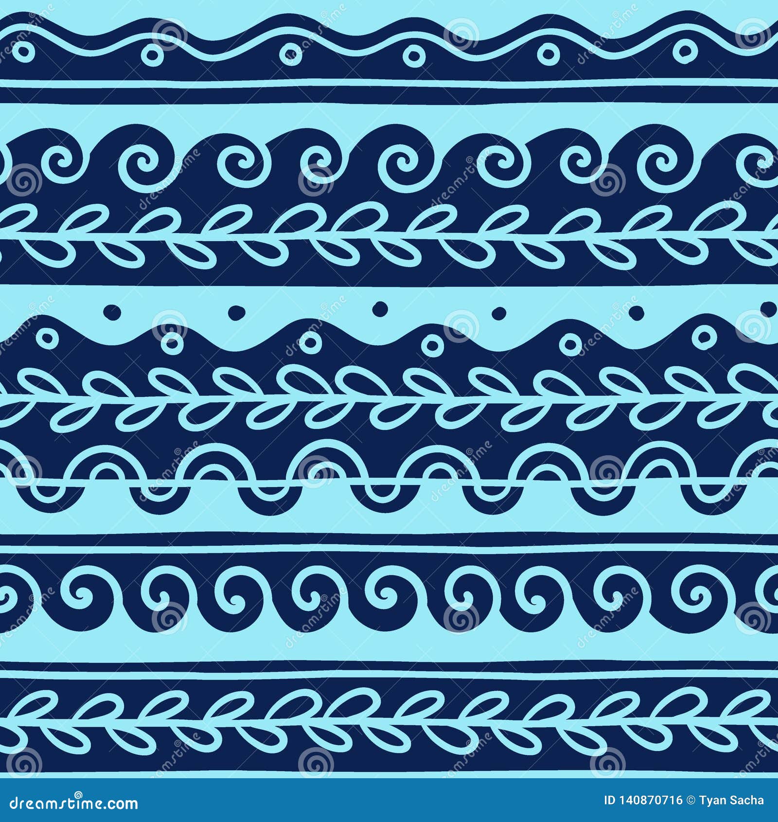 Vector Greek Wave and Meander Decorative Elements Set. Stock Photo ...