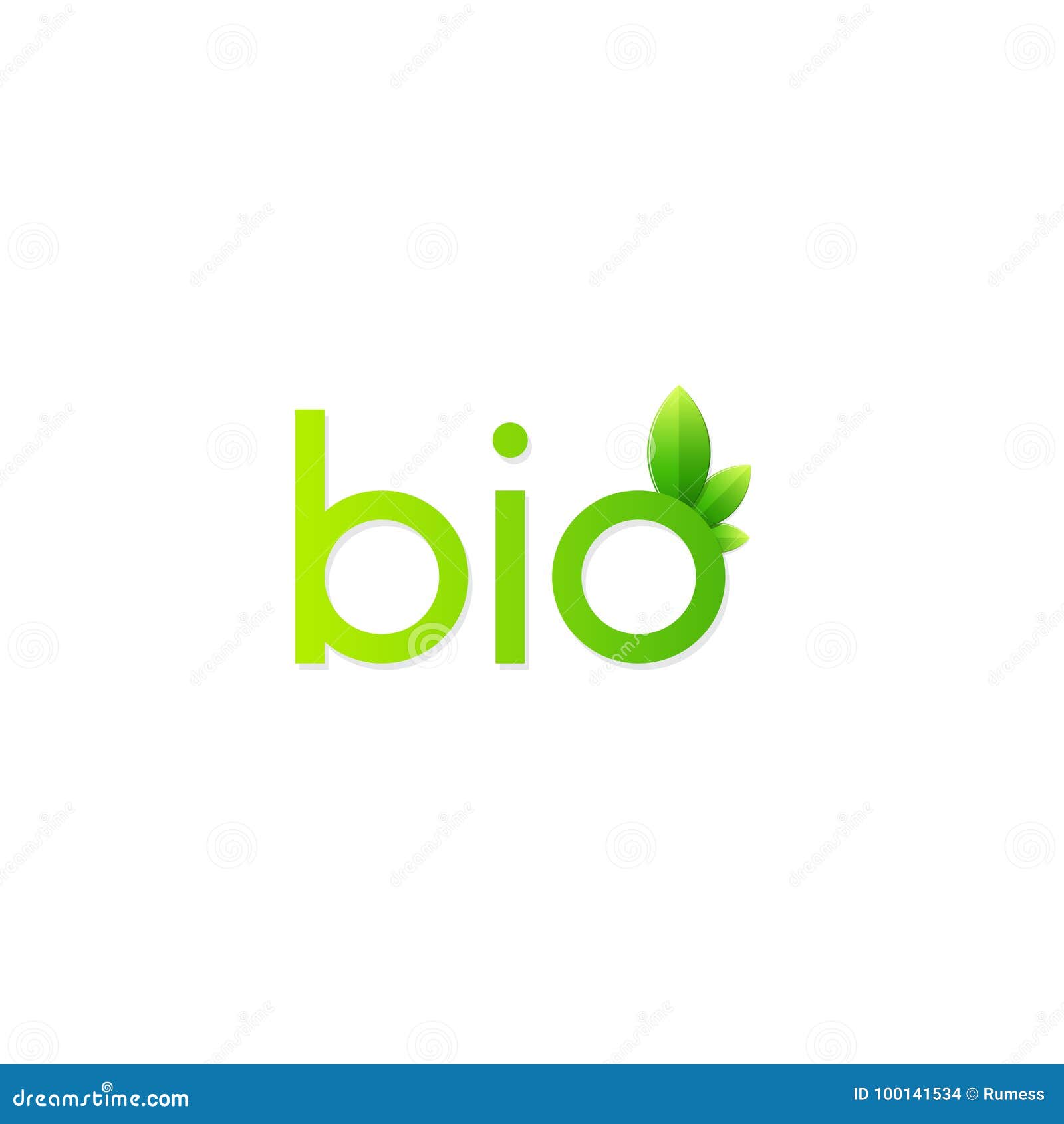 Vector green bio icon stock vector. Illustration of ideas - 100141534
